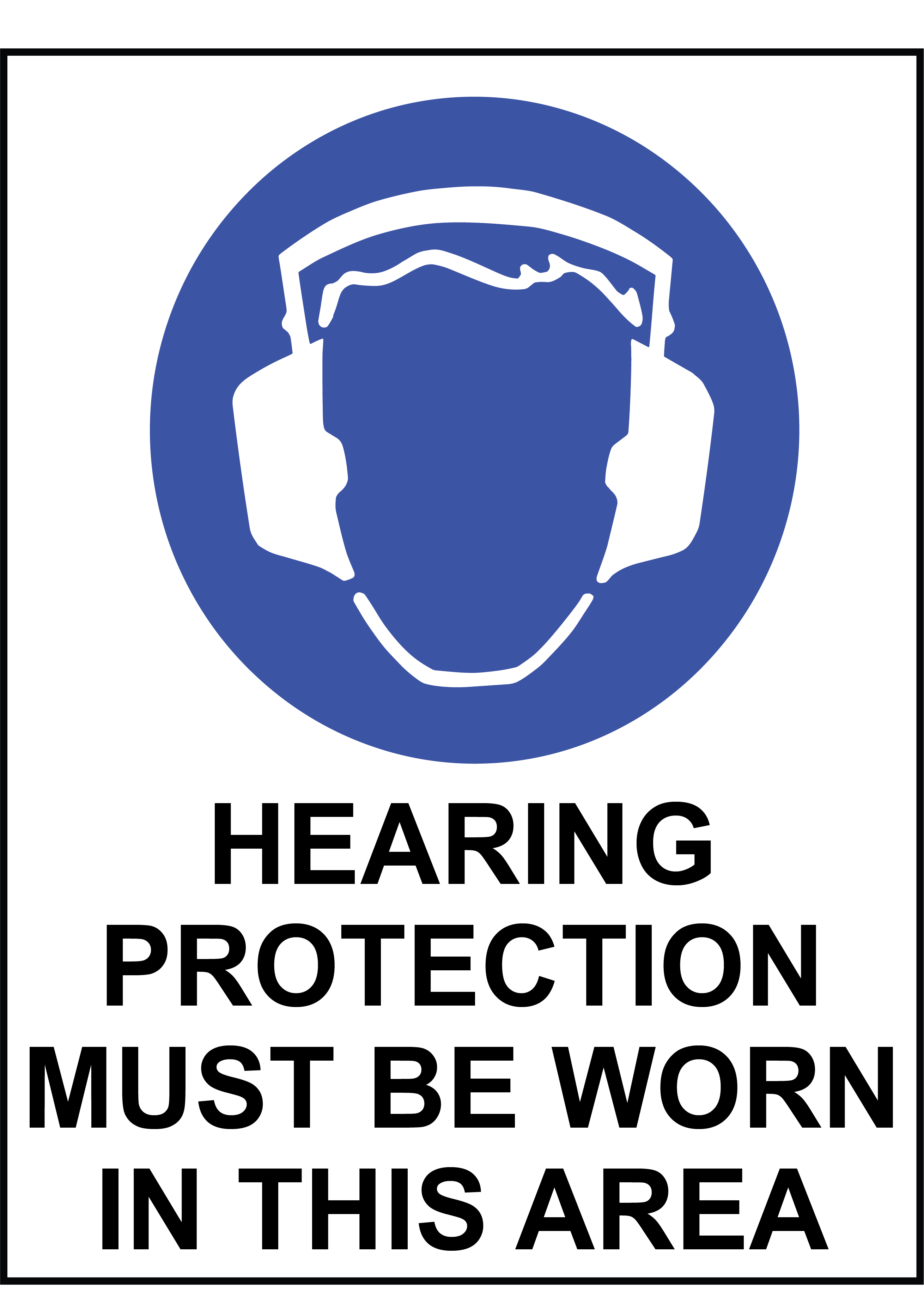 Mandatory - Hearing Protection Must Be Worn In This Area – Farm Safety ...