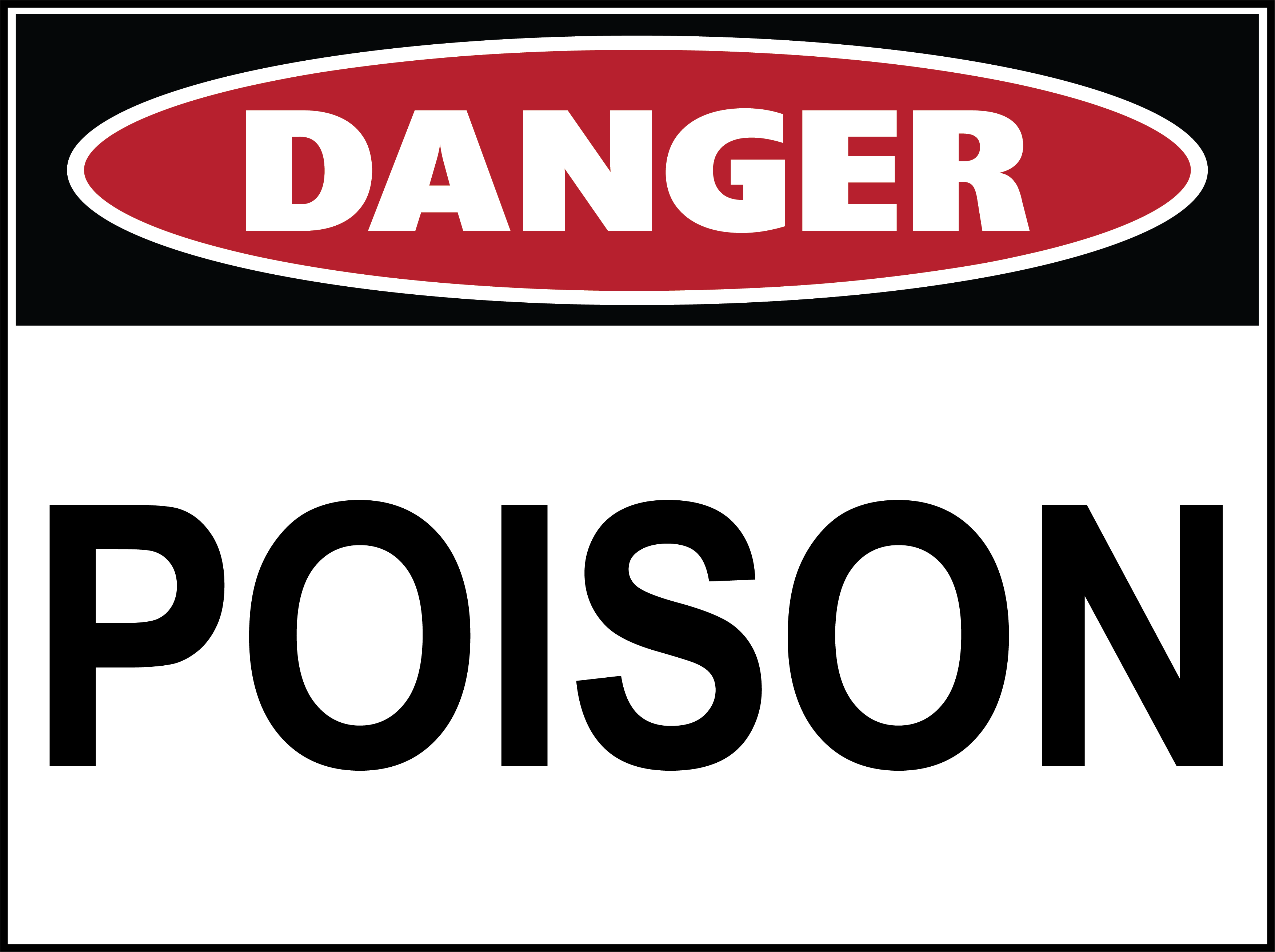 Danger - Poison – Farm Safety Signs